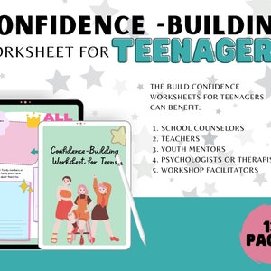 Empower Teenage Confidence: Transformative Worksheets for Building Self ...