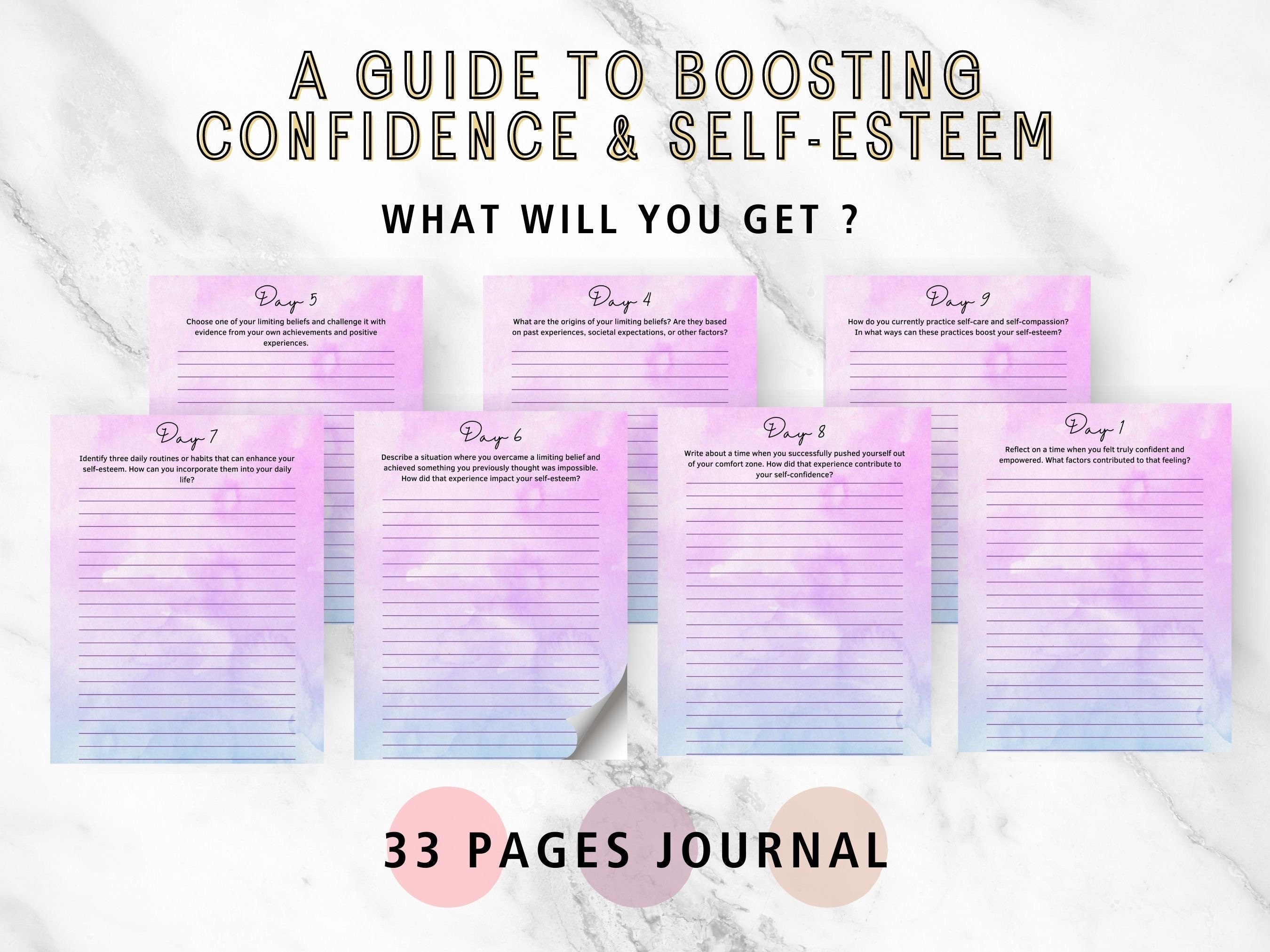 Confidence & Self Esteem Guide Done for You Rebrandable Coaching ...