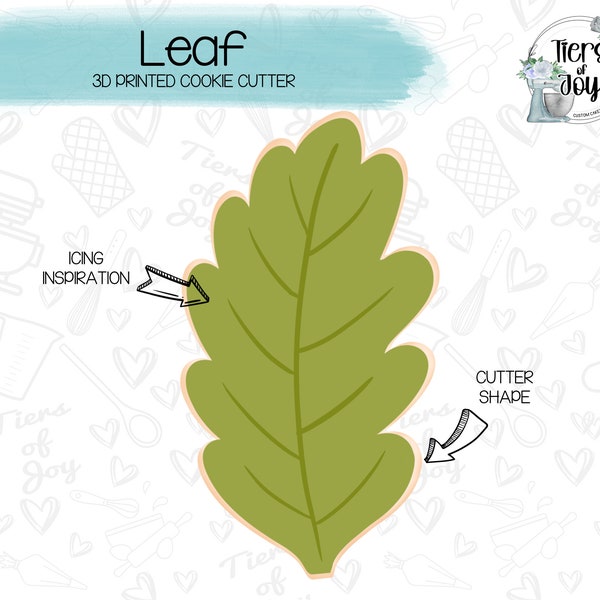 Leaf Cookie Cutter - Etsy