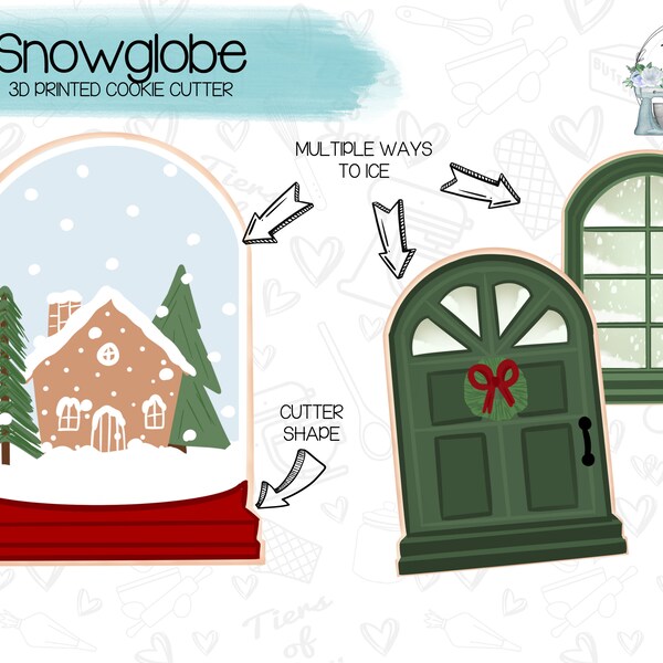 Globe Cookies - Etsy