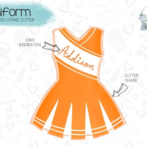 Cheerleading Cookie Cutters Set of 4 - Sports - Cheer - 3D Printed ...