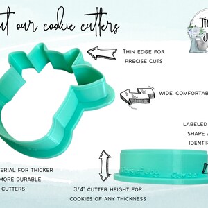 Dinosaur Footprint Cookie Cutter - Dinosaurs - Prehistoric - 3D Printed ...