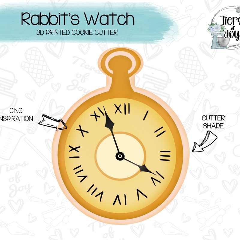 Rabbit Clock - Etsy