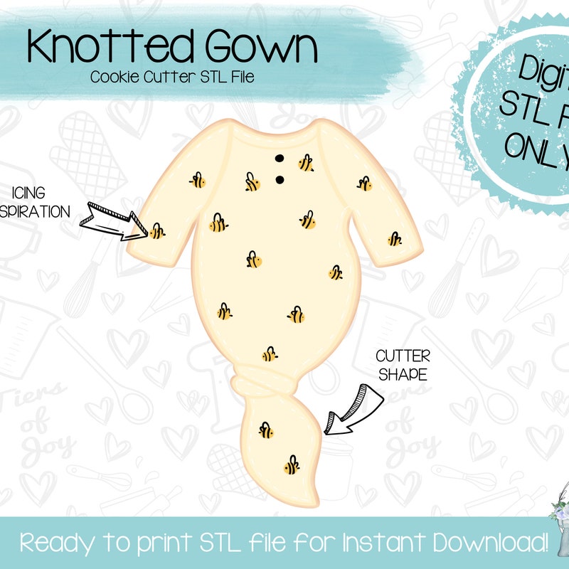 Digital File Baby Gowns - Etsy