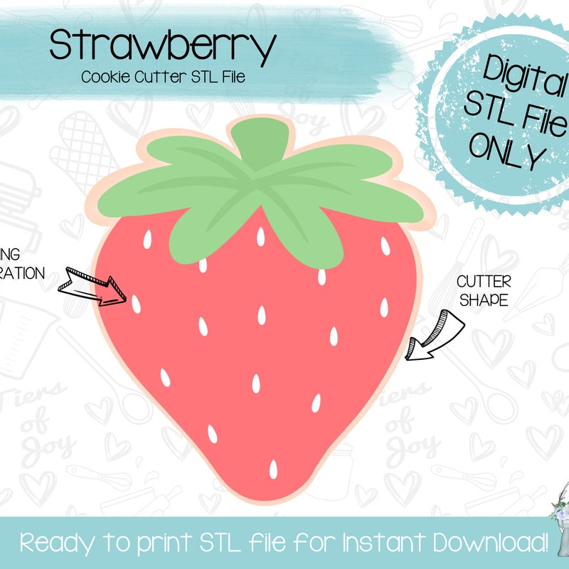 Chocolate Strawberry Cutter - Etsy