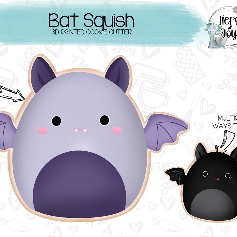 Bat Squishmallow - Etsy