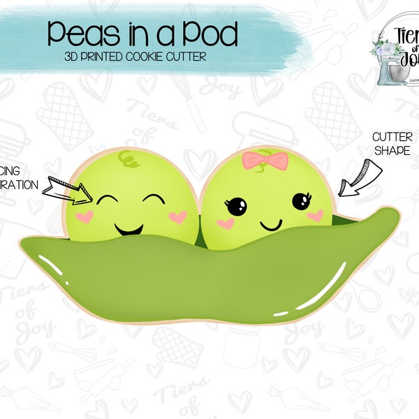 Two Peas in a Pod - Etsy