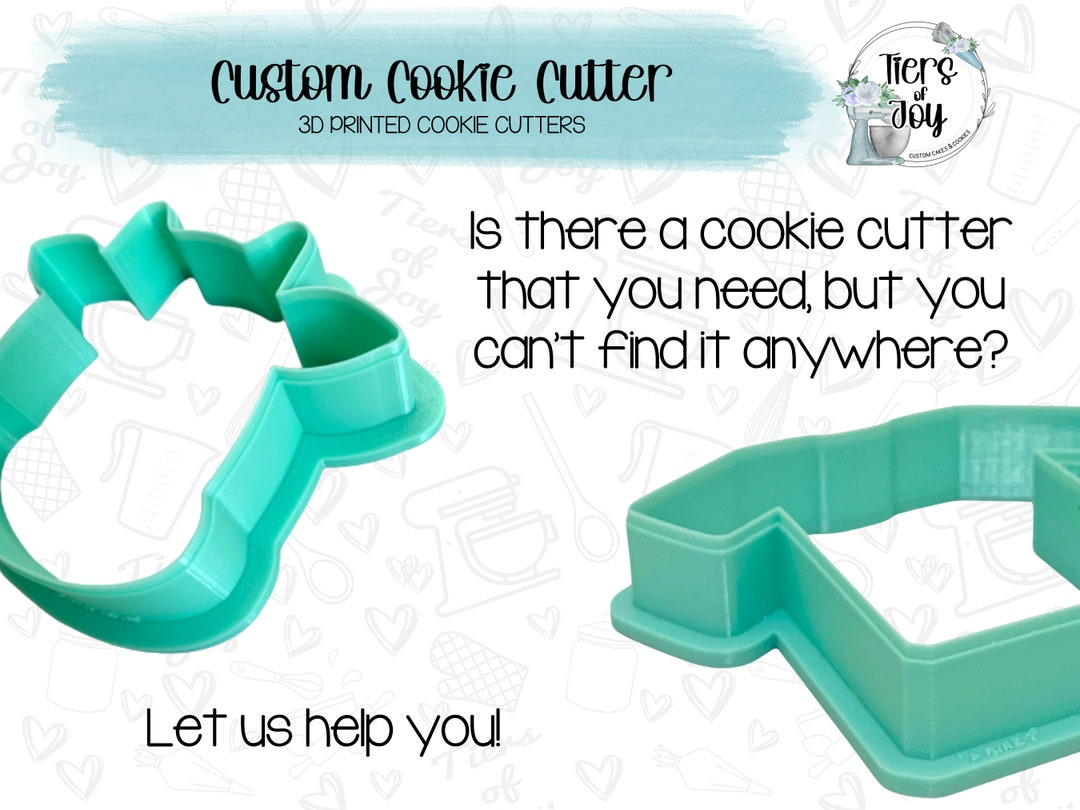Custom Cookie Cutter - Outline Only - 3D Printed - Etsy
