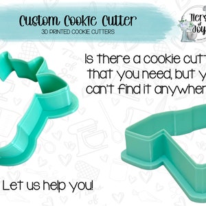 Custom Cookie Cutter - Outline Only - 3D Printed Cookie Cutter - Etsy