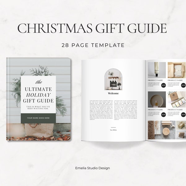 Gift Guide Template - 60+ Gift Ideas for 2024