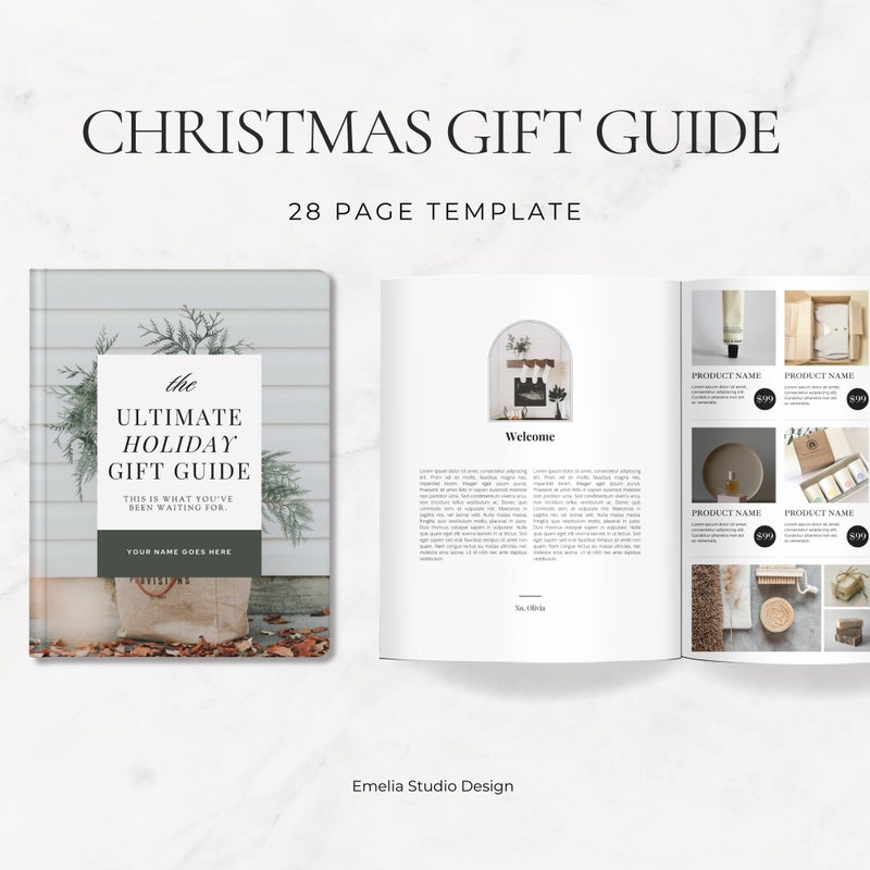Gift Guide Template - 60+ Gift Ideas for 2024
