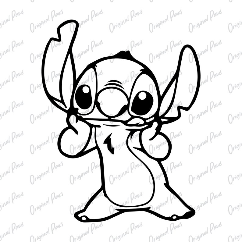 Stitch Instant Download SVG, PNG, EPS, Jpg Digital Download - Etsy