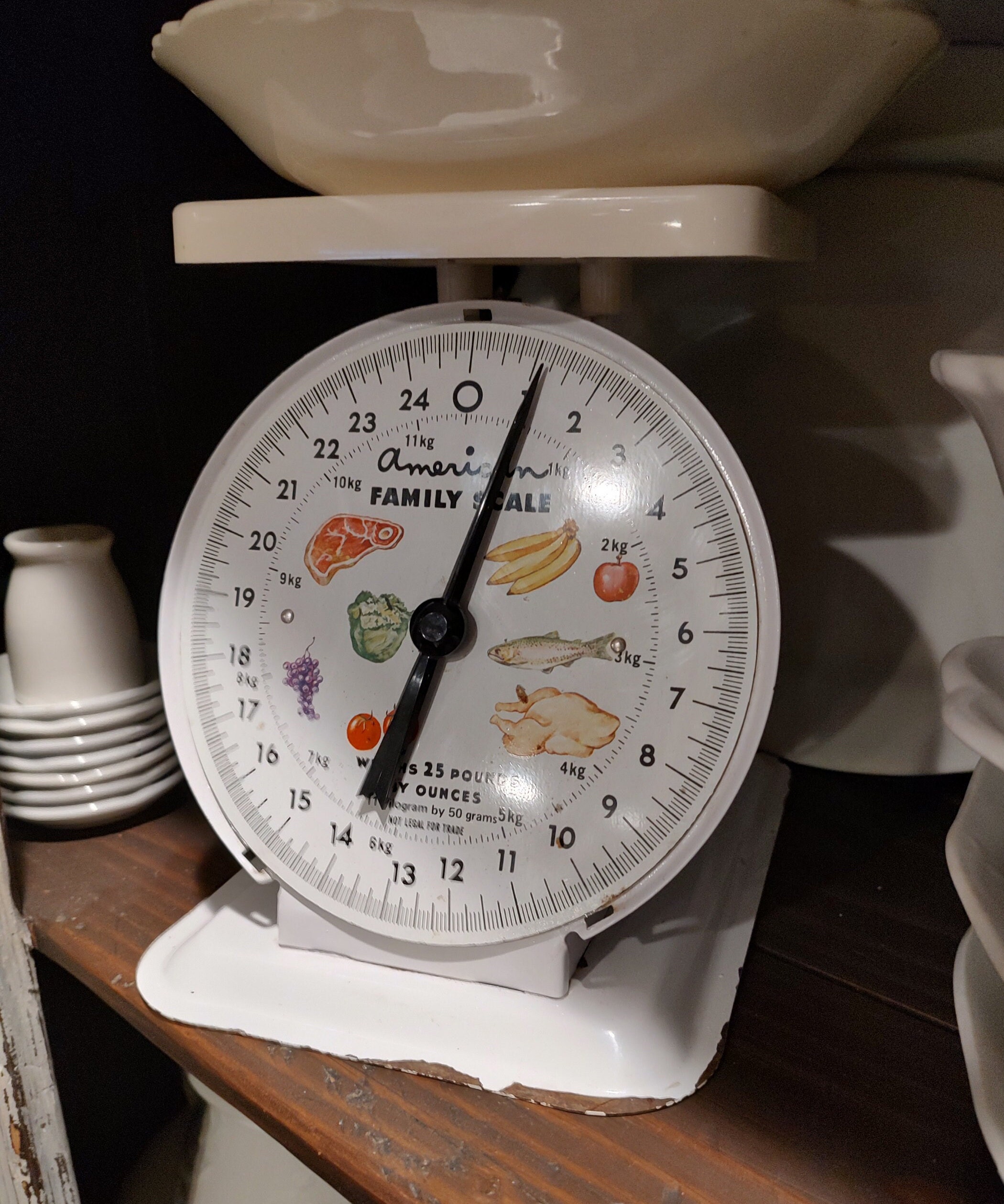 Vintage American Family Scale, White - Etsy