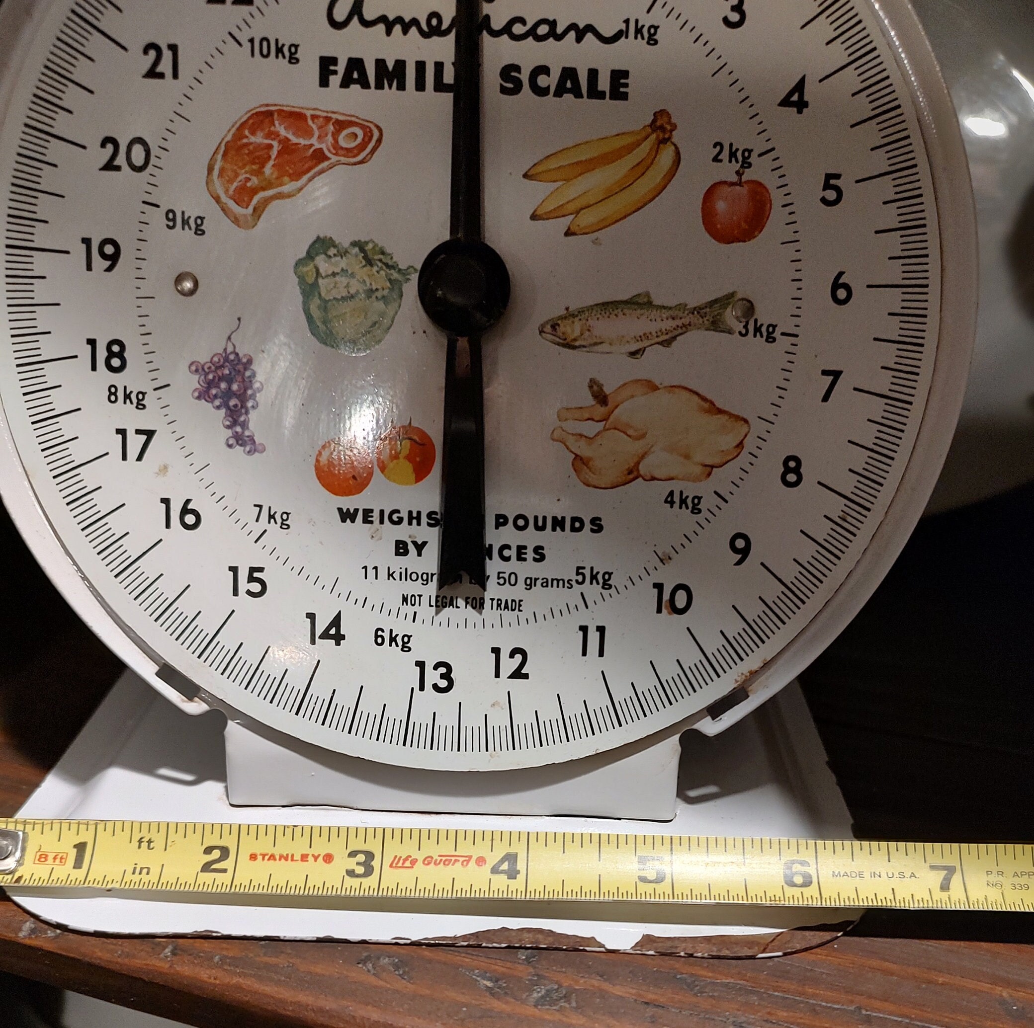 Vintage American Family Scale, White - Etsy