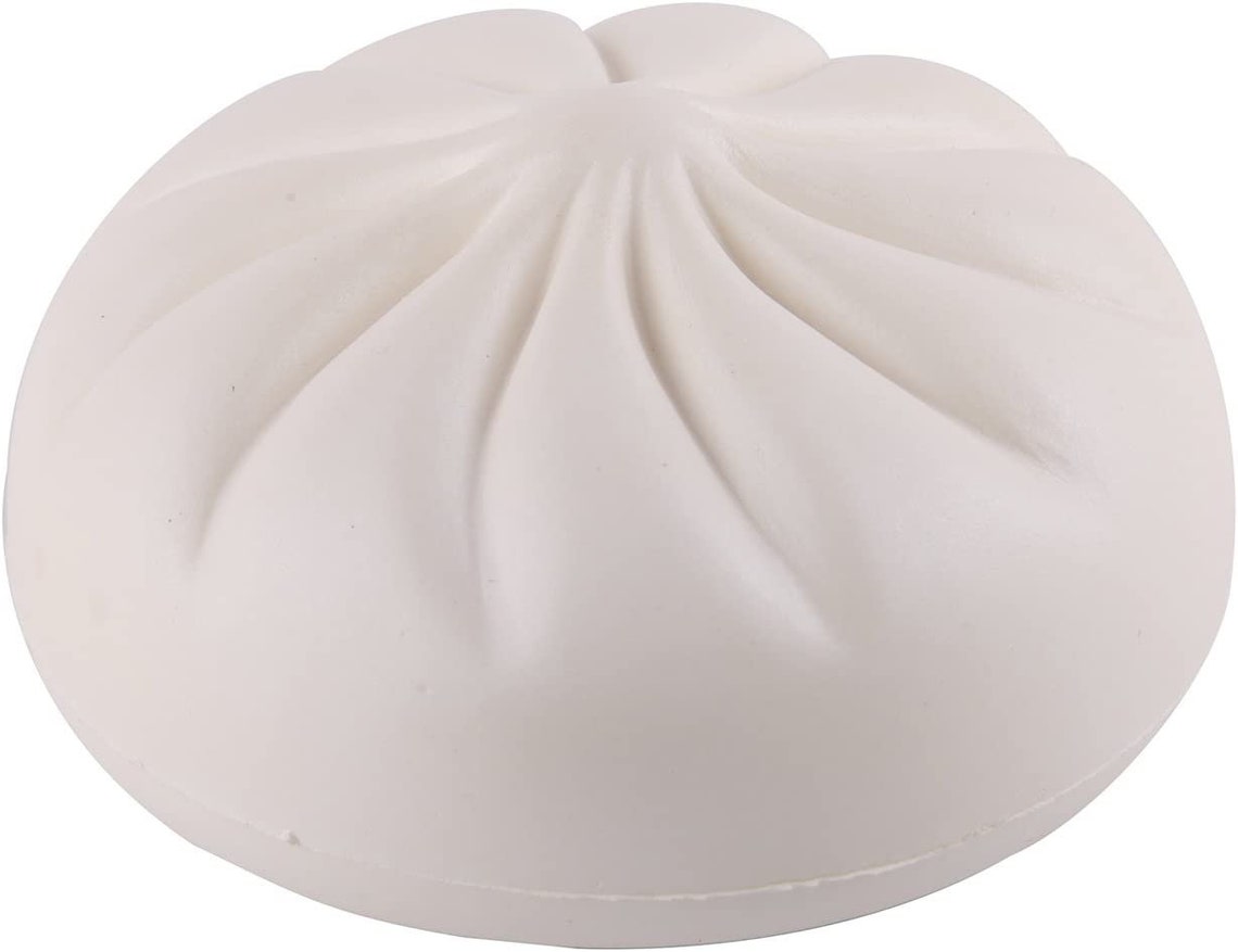 Squishy, Cuddly Stuffed Steam Dumpling Bao Bun Stress Relievers, Fidget ...