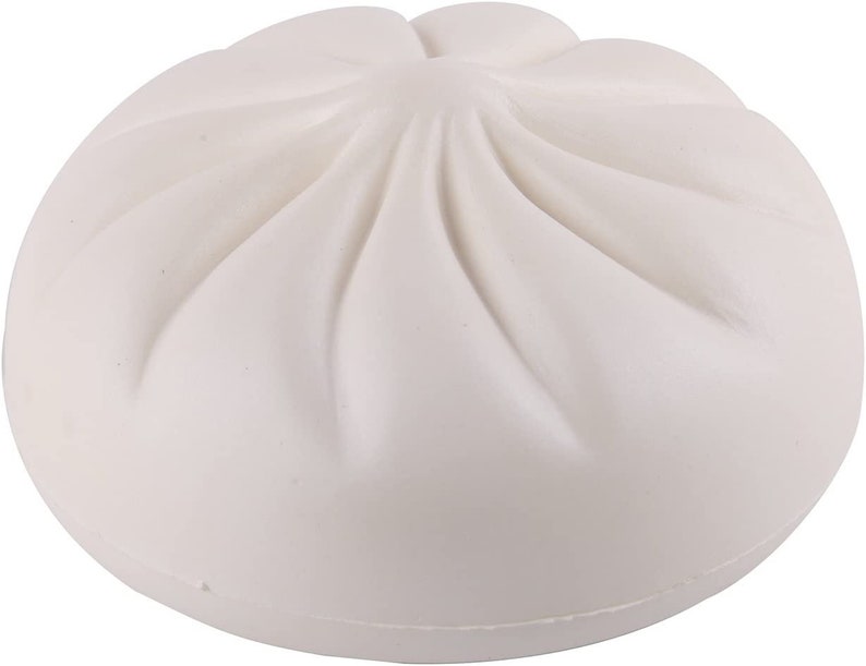 Squishy, Cuddly Stuffed Steam Dumpling Bao Bun Stress Relievers, Fidget ...