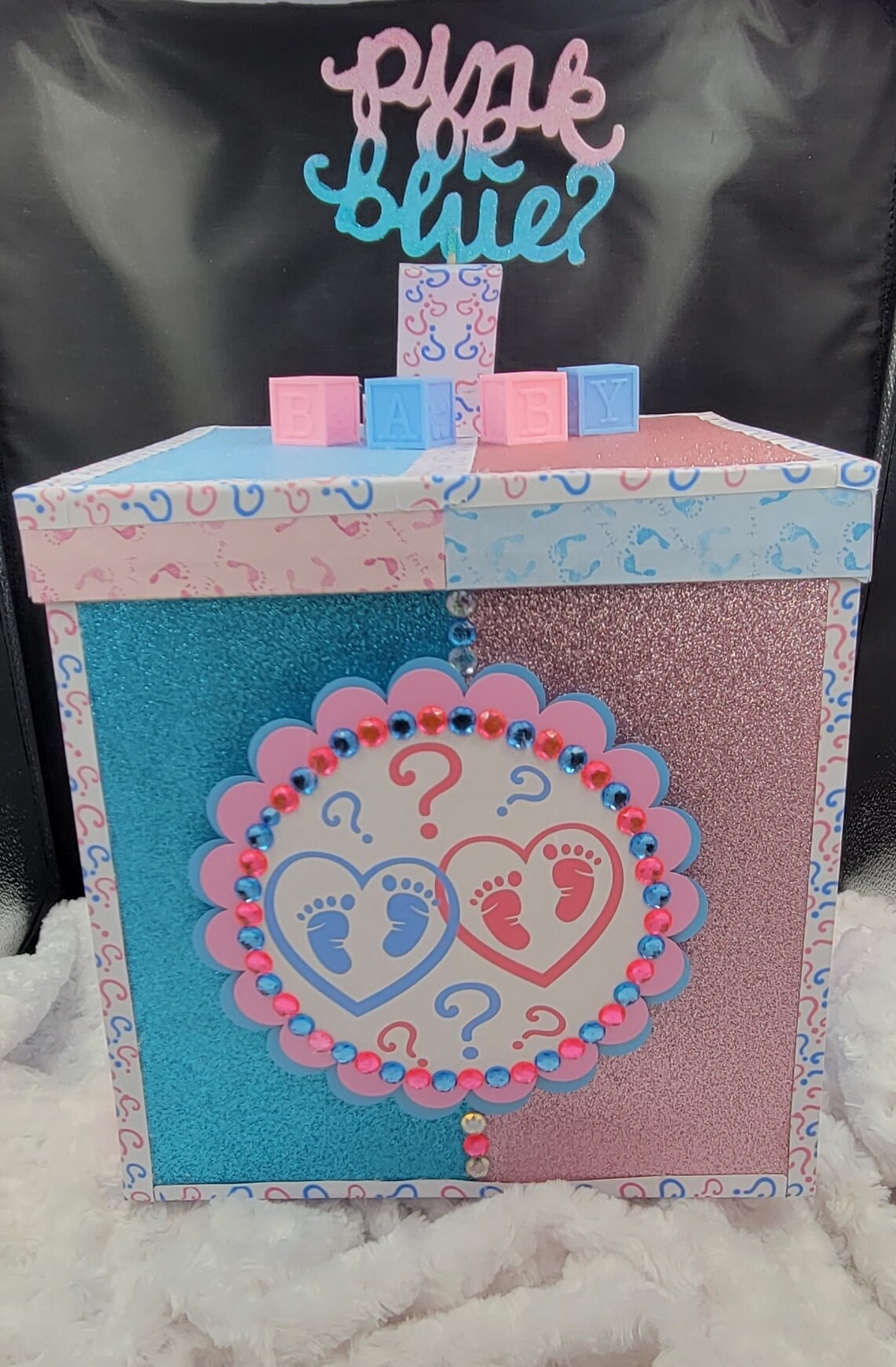 Gender Reveal Box|proposal Box|surprise Gift Box|bridal Shower Gift Box ...