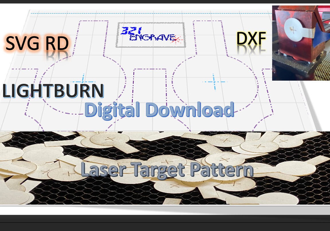 DIY SVG Alignment Target or Your Laser Engraver. Lightburn Lightobject ... DIY SVG Alignment Target or Your Laser Engraver. Lightburn Lightobject ...