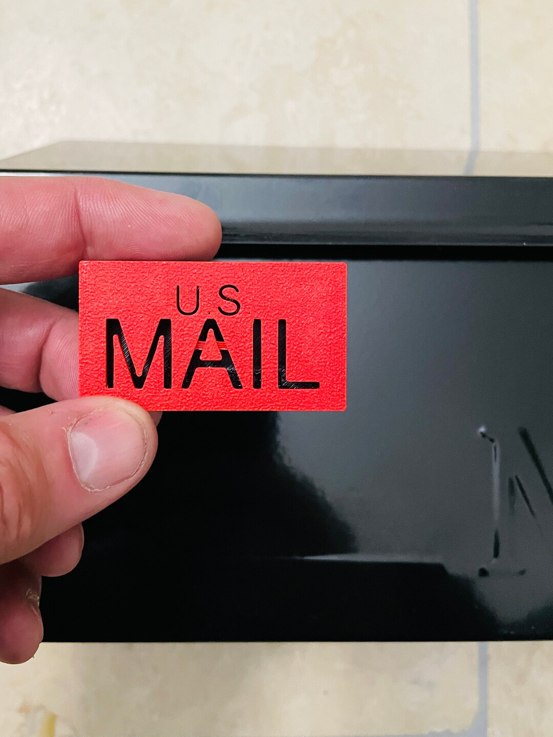 MINI MAILBOX Wall Mount FLAG Kit, Outgoing Mail Accessories & Unique Us ...