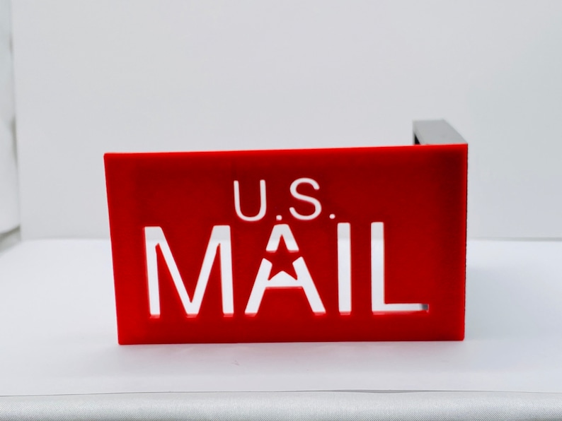 US MAIL Mailbox Flag for Stone or Brick Mailboxes - Etsy