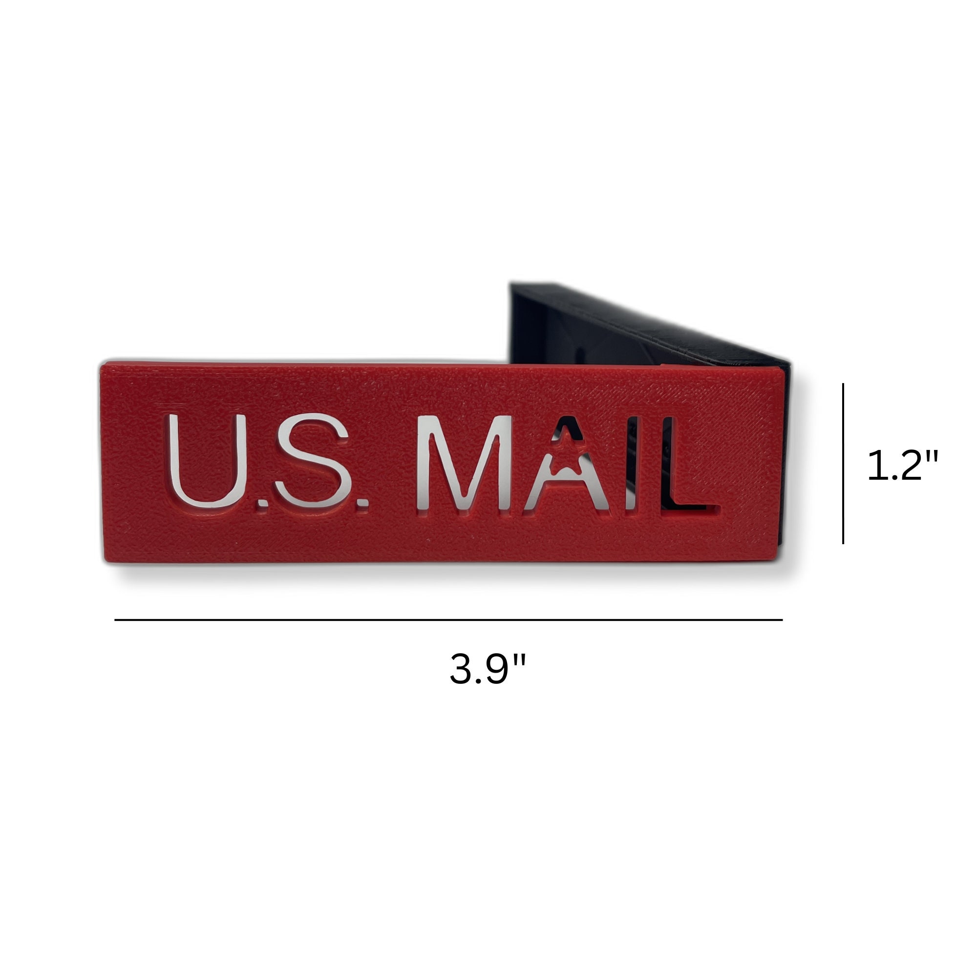Sleek US MAIL Design Mailbox Flag for Stone or Brick Mailboxes - Etsy