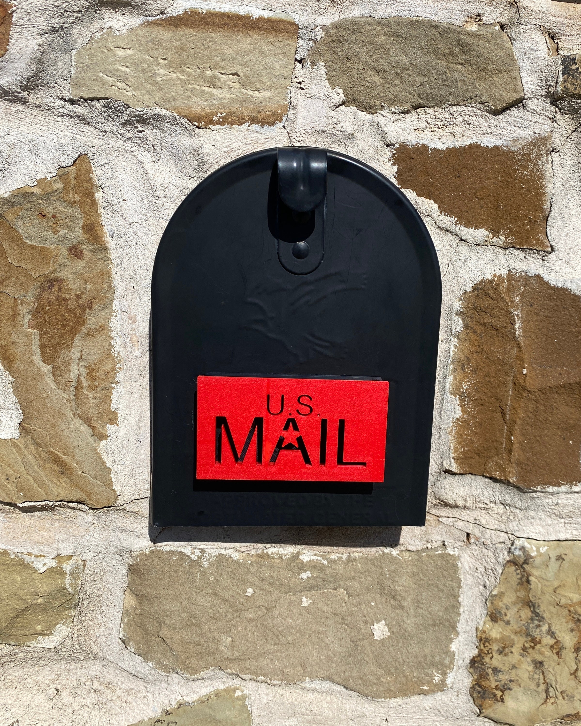 US MAIL Mailbox Flag for Stone or Brick Mailboxes - Etsy