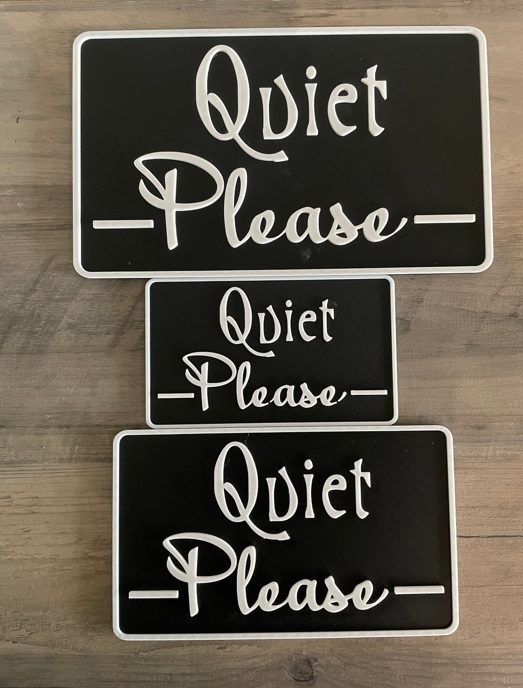 Quiet Please Custom Signs, Wall Door Conference Rooms Hallways ...