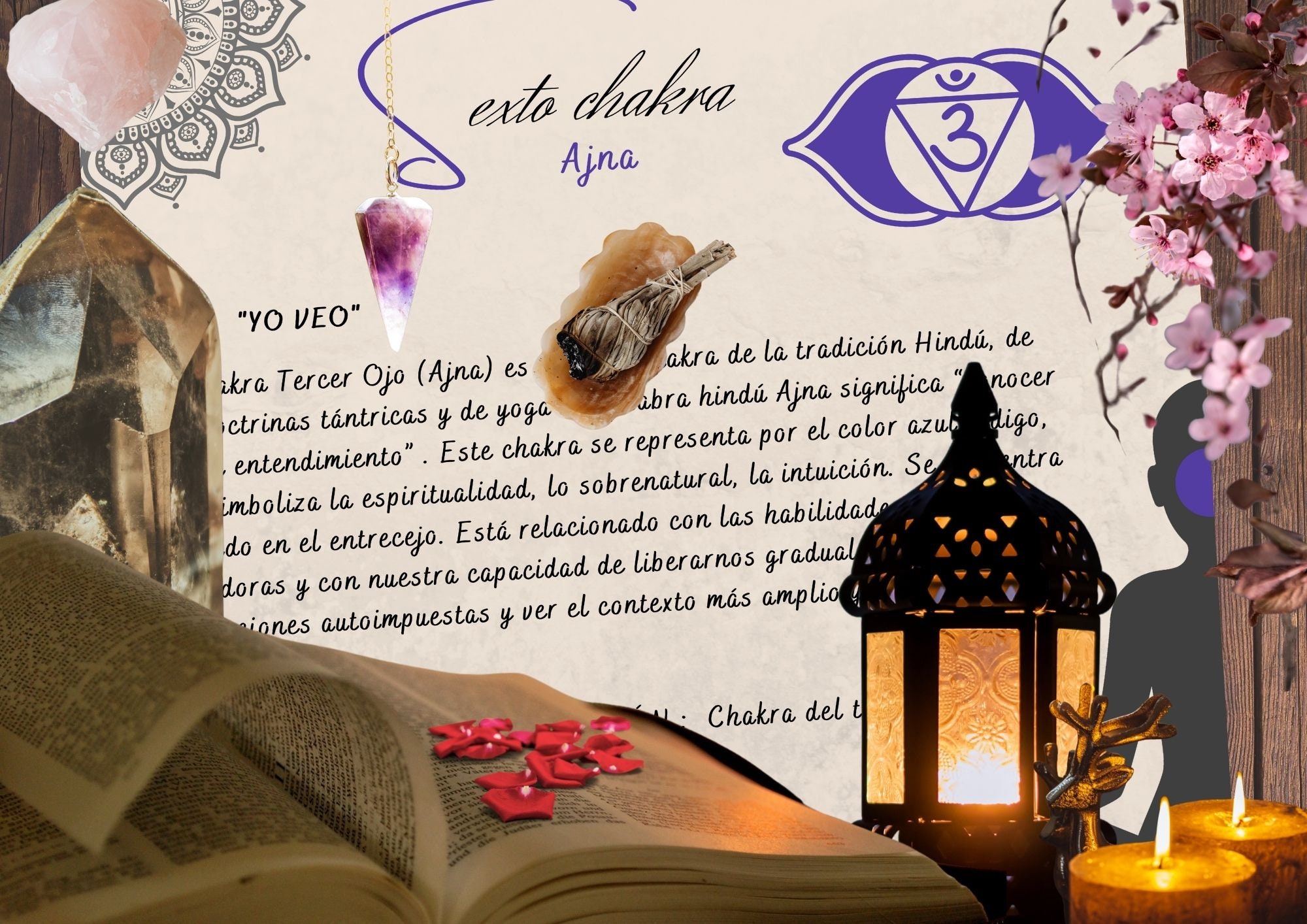 Sexto Chakra Guía de los 7 chakras páginas imprimibles - Etsy Portugal
