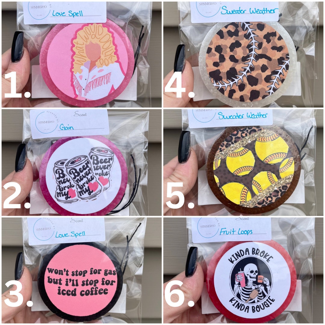 Round Freshie * 3 Inch Round Freshie * Freshie * Car Freshener * Air ...