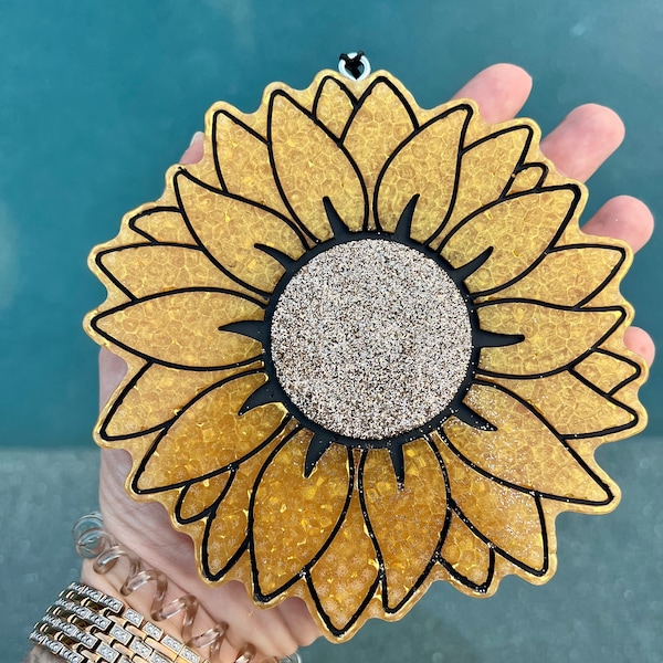 Sunflower Freshie - Etsy