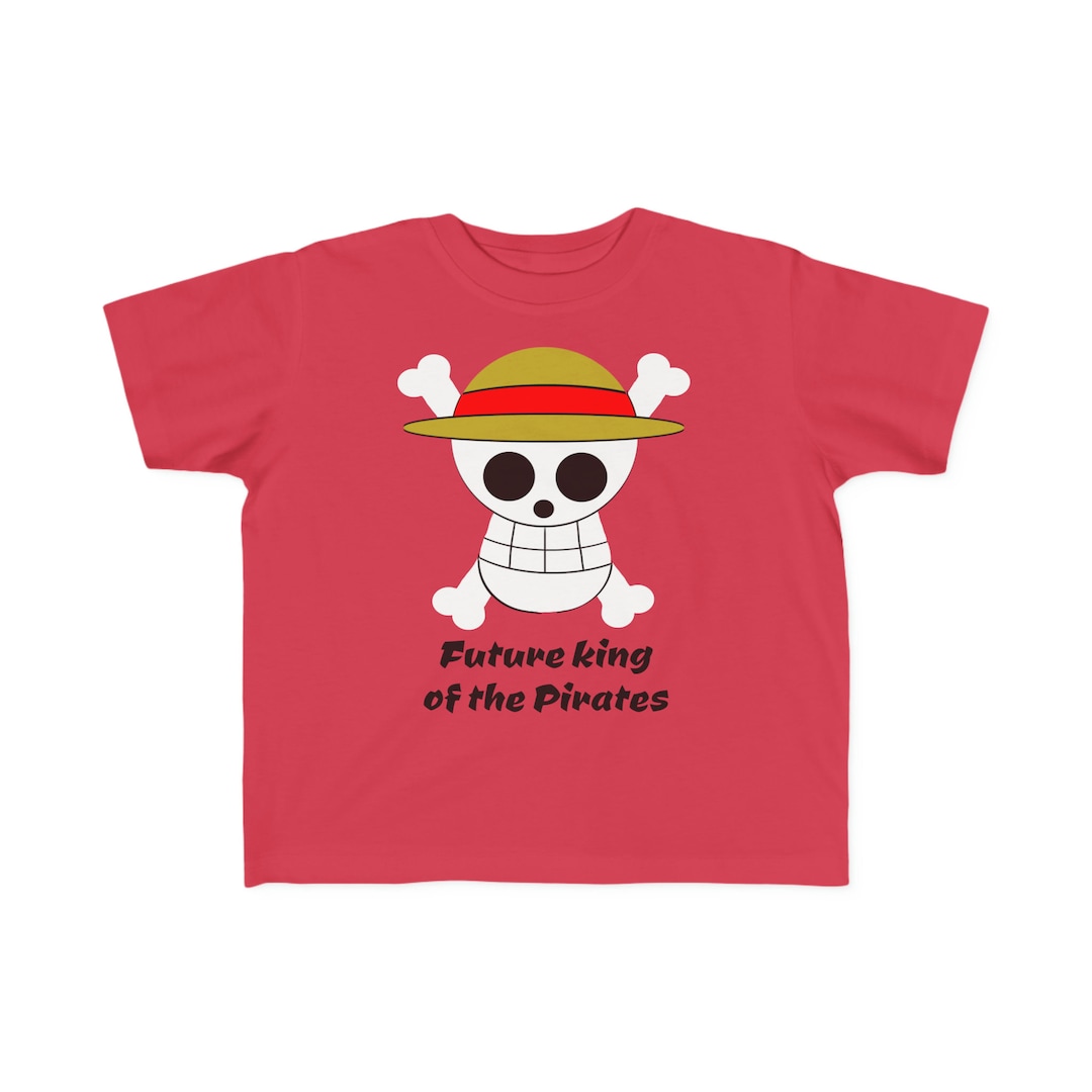 Toddler's One Piece Straw Hat Crew Jolly Roger Future King of the ...