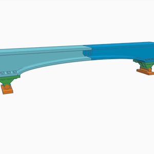 1/35 Scale Modern Bridge Support System - Etsy