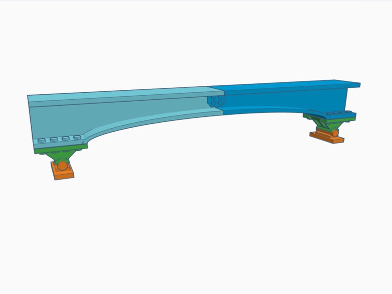 1/35 Scale Modern Bridge Support System - Etsy