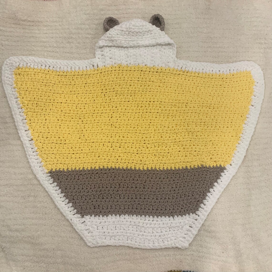 Buttercup Angel Bear Baby Blanket - Etsy