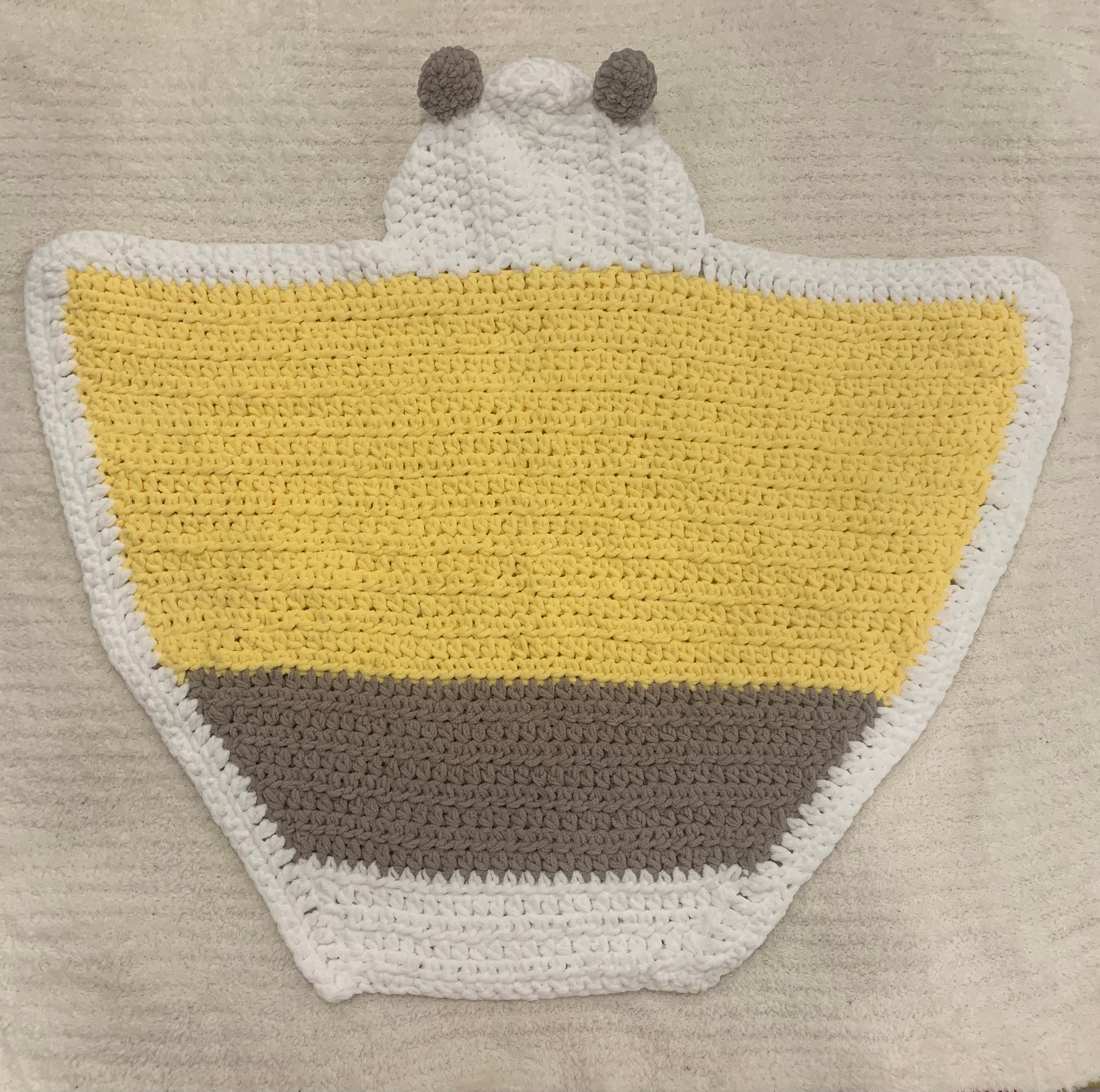 Buttercup Angel Bear Baby Blanket - Etsy