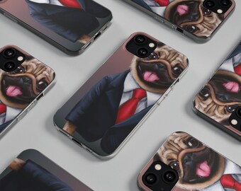 Pug Phone Case - Etsy