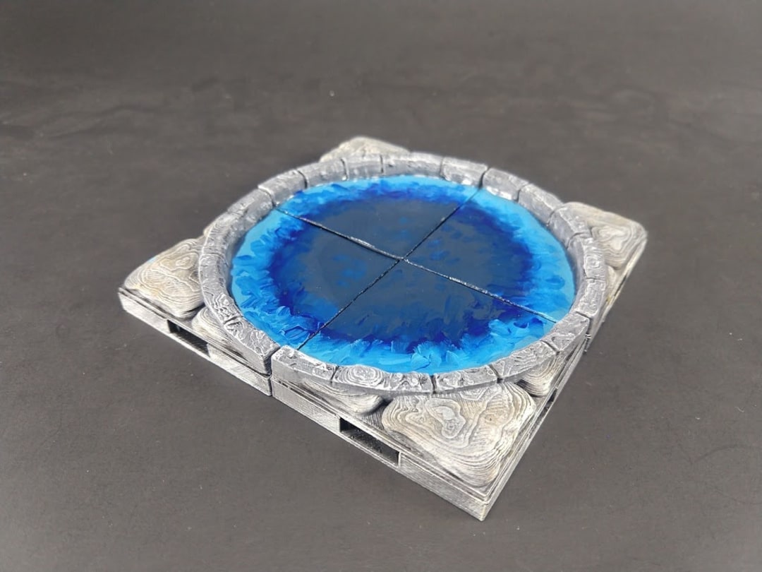 Dungeon Stone Pool Floor Modular Tiles D&D Terrain Tabletop RPG - Etsy