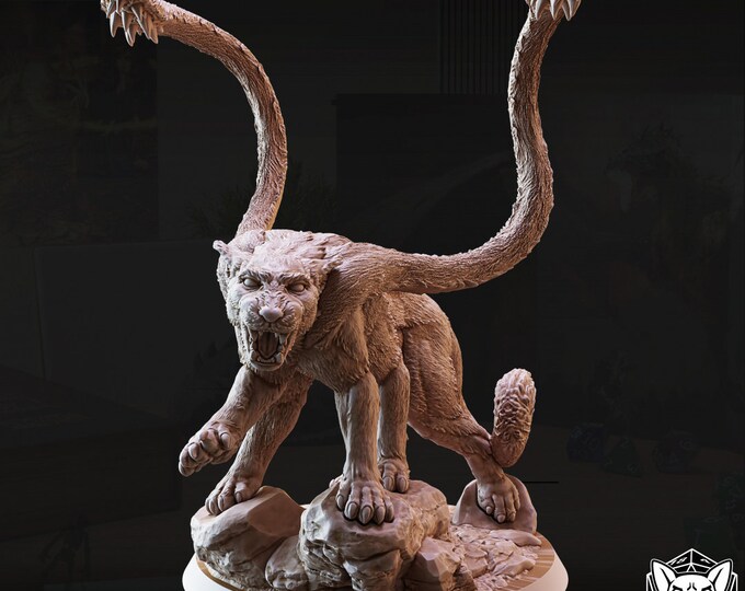Displacer Beast Set Dnd Minis - 32mm Scale Miniature Dungeons and ...