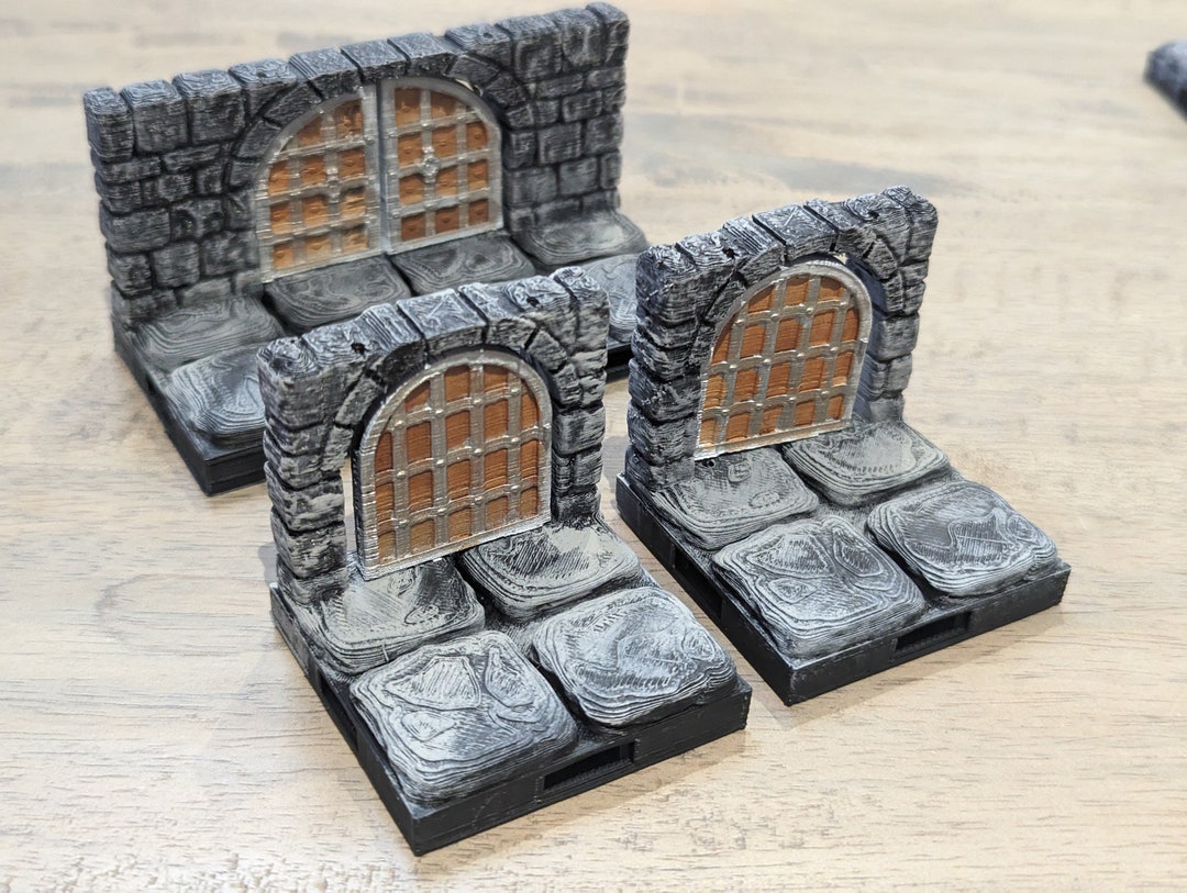 Dungeon Stone Door Modular Tiles D&D Terrain Tabletop RPG - Etsy