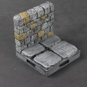 Dungeon Stone Wall Modular Tiles D&D Terrain Tabletop RPG - Etsy