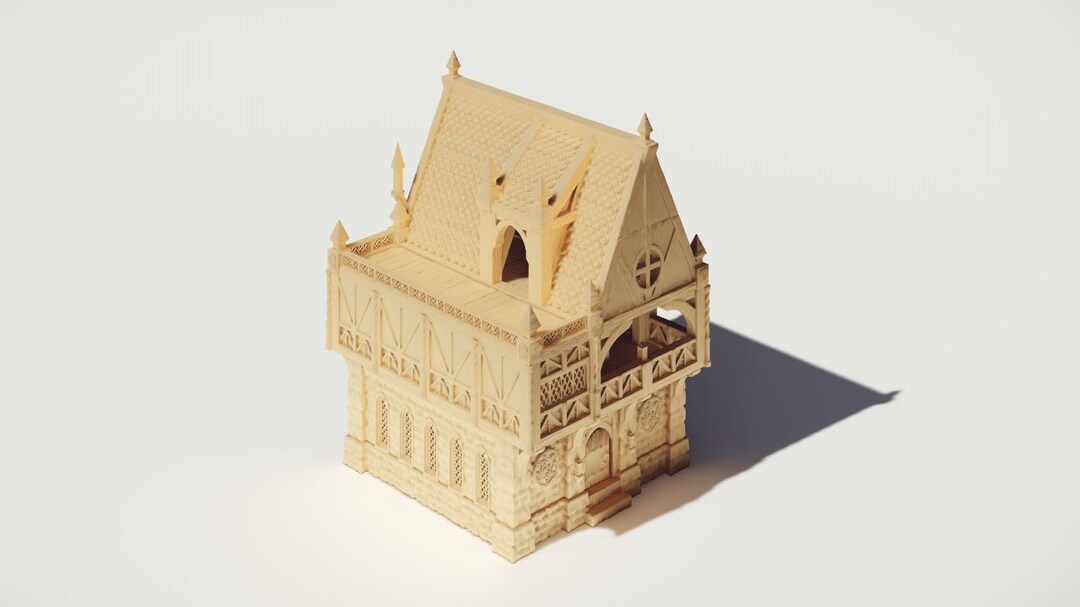 Magic Shop Small Tabletop Gaming Design, TTRPG Building Terrain Piece ...