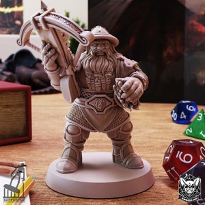 Dwarf Crossbow Pack Dnd Minis 32mm Scale Miniature Dungeons and Dragons ...