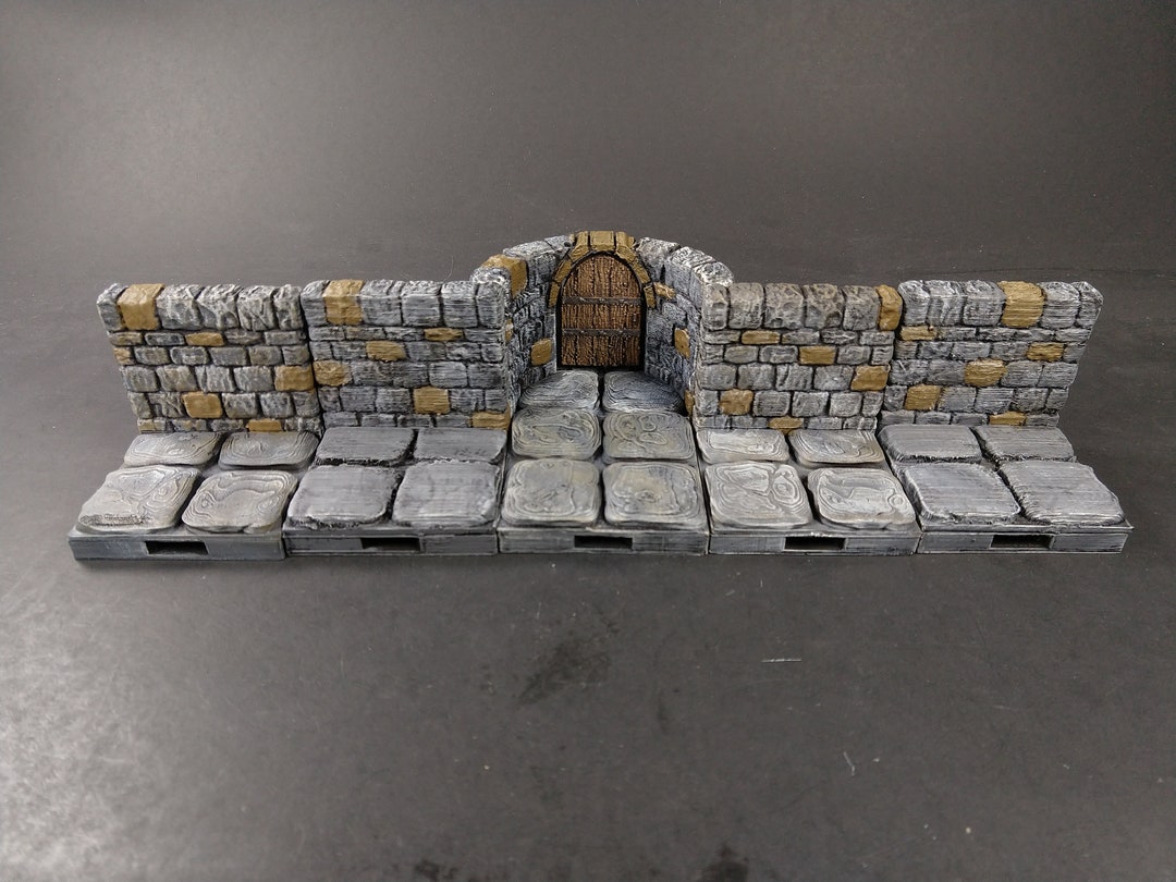 Dungeon Stone Alcove Modular Tiles D&D Terrain Tabletop RPG - Etsy UK
