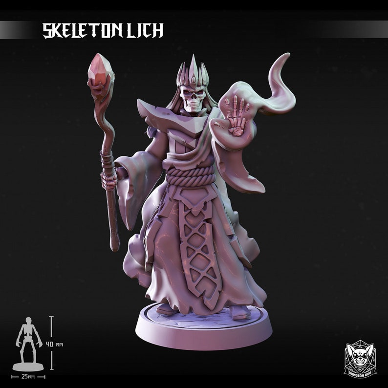 Skeleton Army Pack Dnd Mini 32mm Scale Miniature Dungeons - Etsy