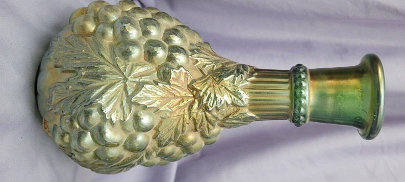 Vintage Imperial Grape Carnival Glass Amethyst Decanter Set - Etsy