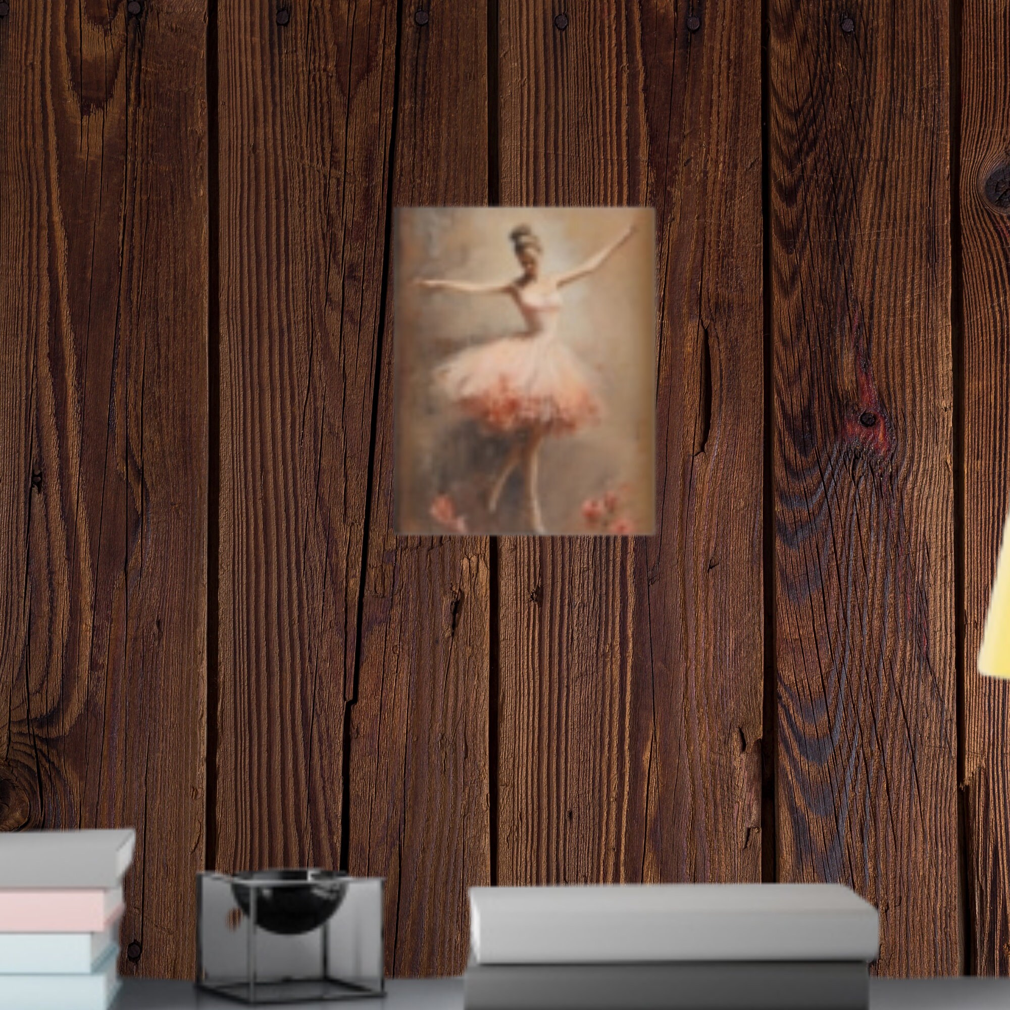 Ballet Wall Art, Grace in Motion: the Elegance of a Ballerina, Gift for ...