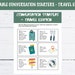 Bundle - 2 Printable Conversation Starters - General and Travel Edition ...