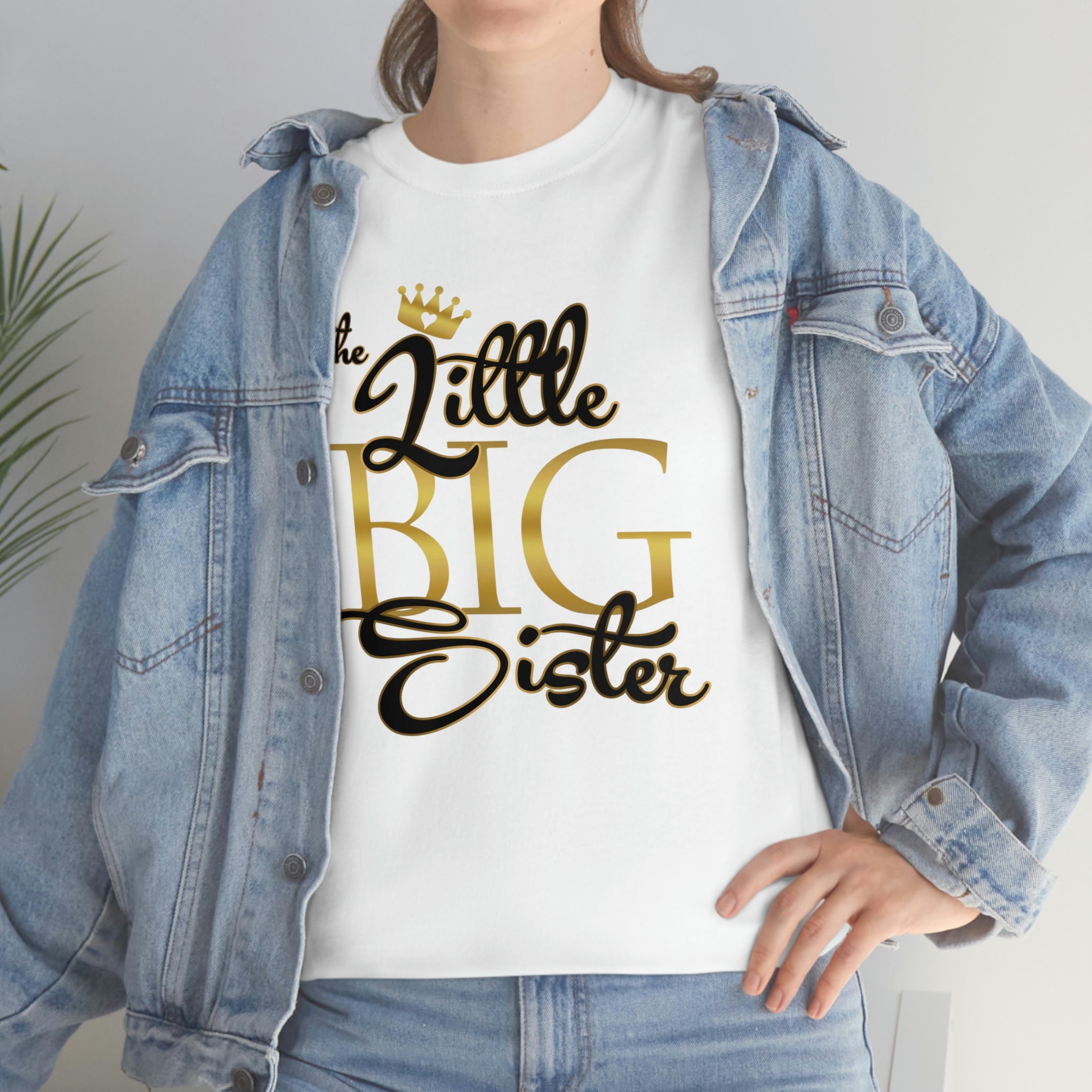 Little Big Sister Tshirt, Lil Big Sis T-shirt, Sister T-shirts Pregnancy Announcement, Little ...