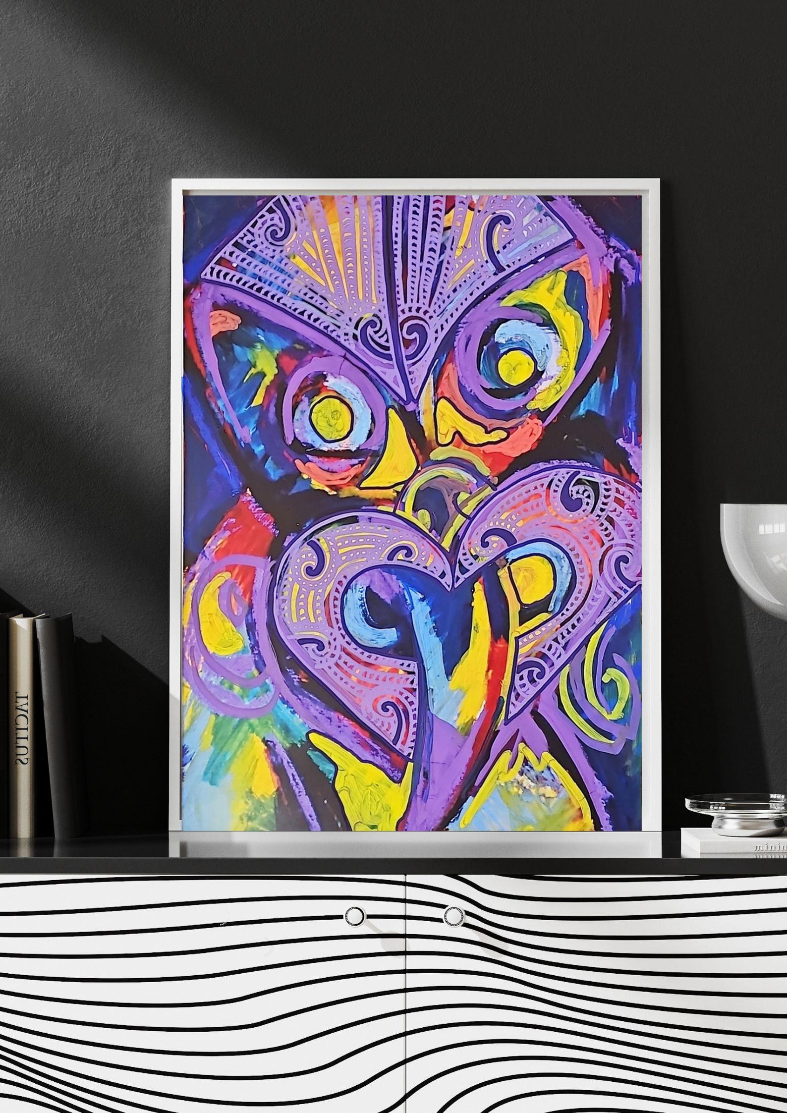 Ko Te Kaikaranga A3 Wall Art - Etsy