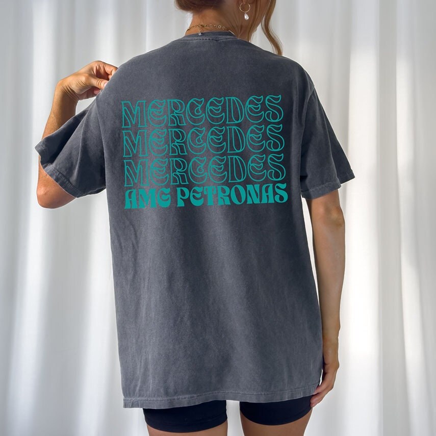 Mercedes AMG Petronas Comfort Colors Unisex Garment-dyed T-shirt Cute ...